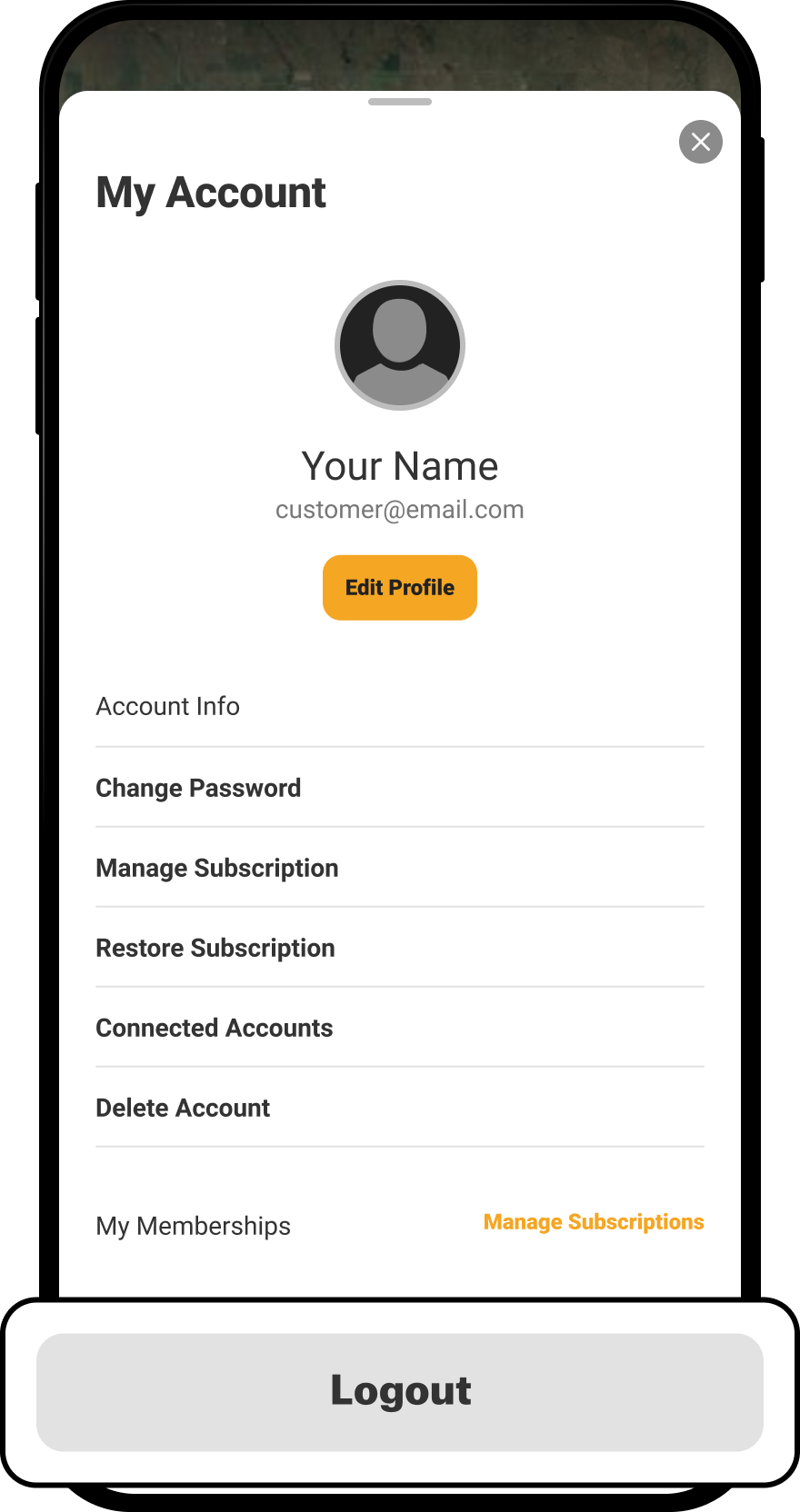 Logging out of the onX Offroad App and onX Offroad Web Map – onX Offroad