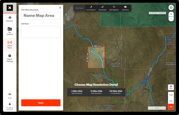 Offline Maps in onX Offroad – onX Offroad
